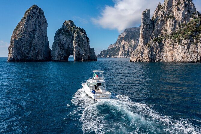 Private Boat Excursion from Sorrento to Capri and Faraglioni - The Sum Up