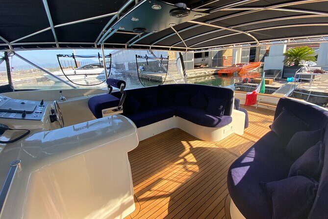 Private Boat Tour from Naples to Capri Onboard Tornado 50 - The Vessel: Tornado 50 "SKINS"
