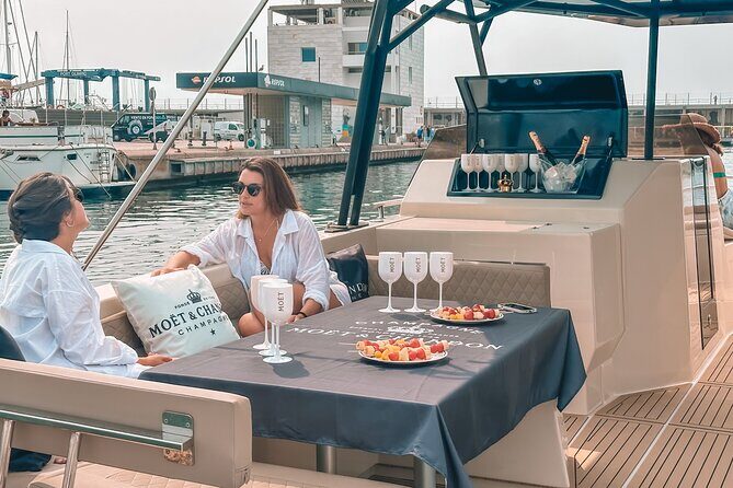 Private catamaran sailing experience around Barcelona - The Price and Whats Included