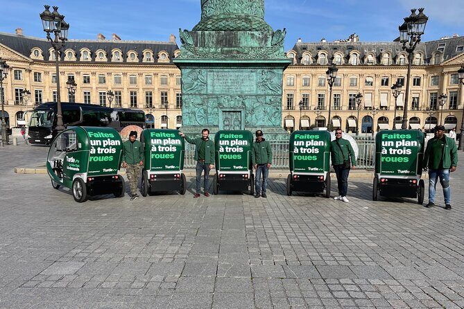 Private City-Tour by rickshaw bike in Paris : The "Napoléon" - The Experience and What Youll See
