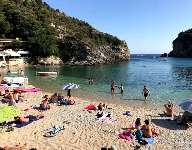 Private Corfu Beaches Tour: Paleokastritsa & Glyfada - Glyfada: Sun, Sand, and Watersports