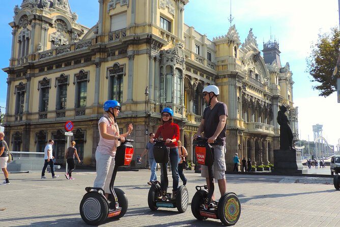 Private Live Guided Barcelona Segway Tour - 180 min - Detailed Breakdown of the Itinerary