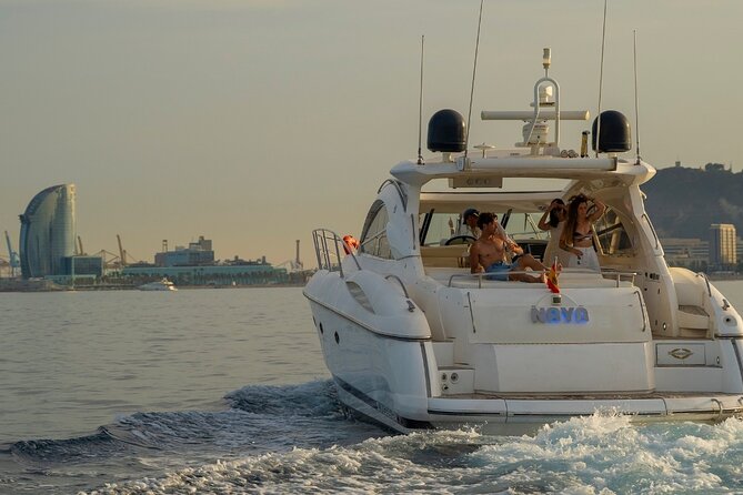 Private luxury yacht tour with snacks and drinks in Barcelona - An Authentic Look at a Private Luxury Yacht Tour in Barcelona