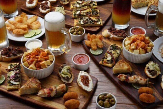 Private Madrid Tapas Tour - The Food and Beverages