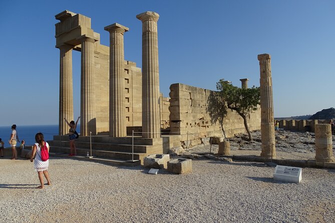 PRIVATE RHODES TOUR + Lunch Stop & WINE/OLIVE OIL Tasting - Key Points