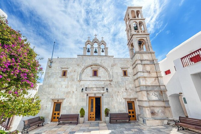Private Tour of Little Venice, Kalafati Beach and Panagia Tourliani Monastery - Key Points
