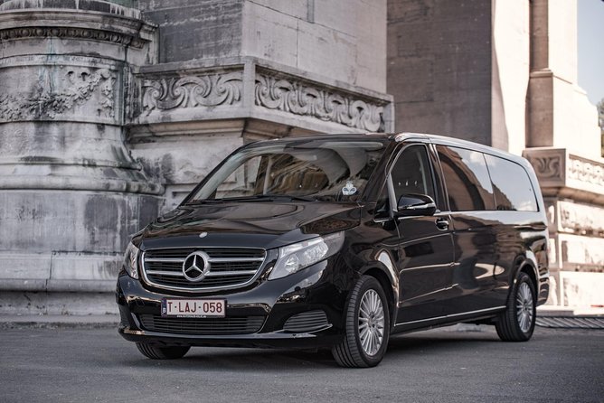 Private transfer from BRU Airport to Bruges with Mercedes V class 7 pax - Key Points