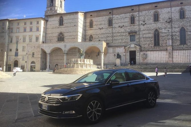Private transfer from Rome city or airport to Umbria Assisi-Perugia-Orvieto area - Key Points