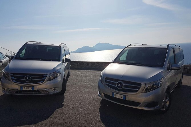 Private transfer from Rome to Positano or Sorrento plus 2 hrs stop in Pompeii - Key Points