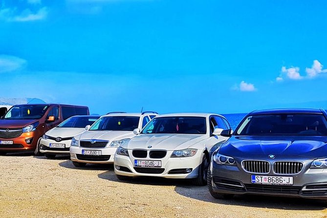 Private transfer Split airport to Split (hotel, apartment, ferry...) up to 3 pax - Key Points