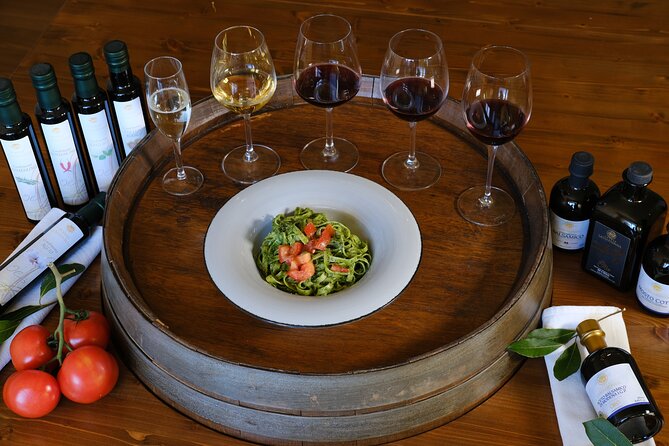 Private wine & EVO Oil Tasting with Tuscan Meal - Key Points