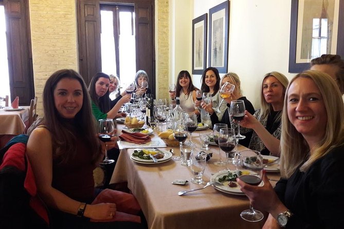 Private wine tasting meals at Seville's oldest tavern - Key Points