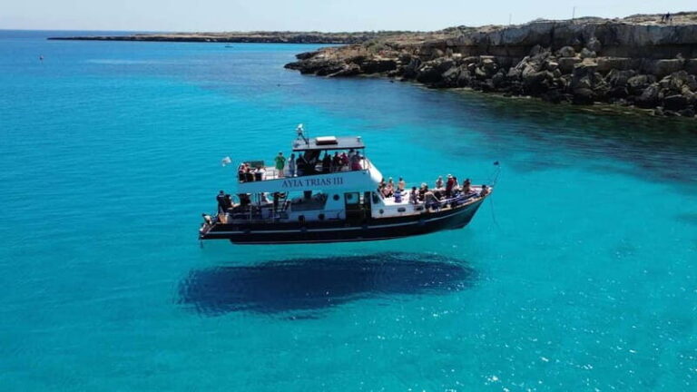 Protaras: Luxury Private Blue Lagoon Boat Trips 3.5H Tour - What to Expect Onboard