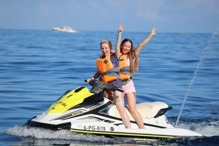 Puerto Colón: Tenerife Coast Jet Ski Tour with Photos - The Itinerary in Detail