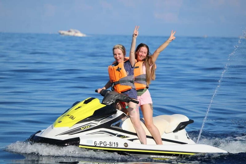 Puerto Colón: Tenerife Coast Jet Ski Tour with Photos - The Itinerary in Detail