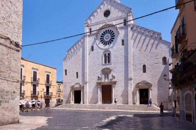 Puglia: Bari, Trani and Barletta Private Tour - The Itinerary in Detail