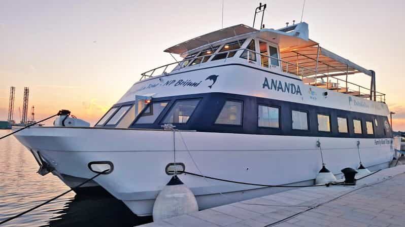 Pula: Dolphin Sunset Cruise to Brijuni with Dinner & Drinks - The practical details: what to expect