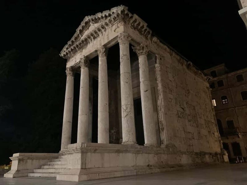 Pula Past & Present: A Guided Adventure - Visiting the Temple of Augustus and the Cathedral