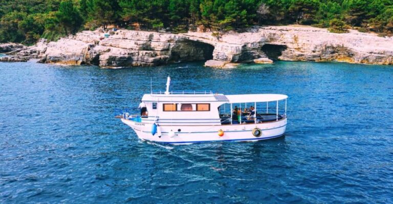 Pula: Private Brijuni Tour With Swimming, Dinner & Drinks - The Food and Drinks: A Floating Feast
