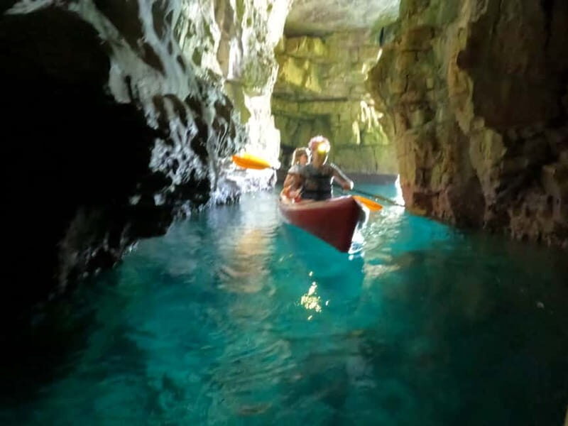 Pula:Kayak Tour-Cliff jumping,snorkeling&free GoPro pictures - Authentic Feedback from Participants
