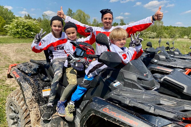Quad ride adventure for families with kids Prague - Key Points