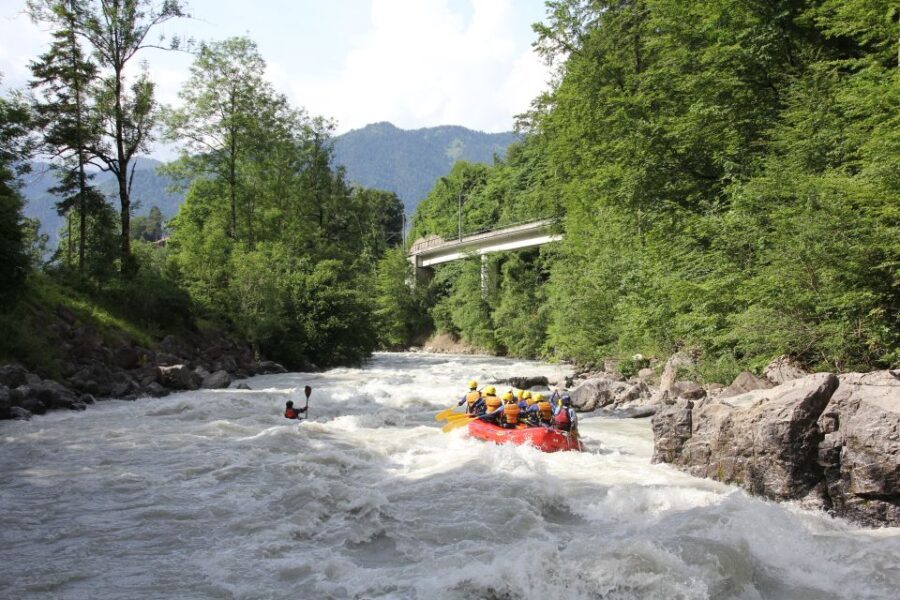 Rafting in Interlaken with Return Transfer from Lucerne - The Itinerary in Detail