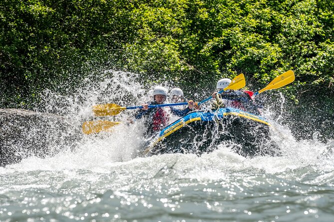 Rafting Vorderrhein in Graubünden - Key Points