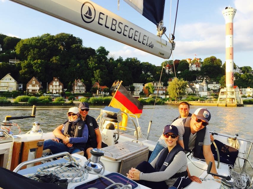 Real sailing trip "to the Gates of Hamburg", from/to Wedel - What to Expect: Comfort, Instruction, and Authentic Adventure