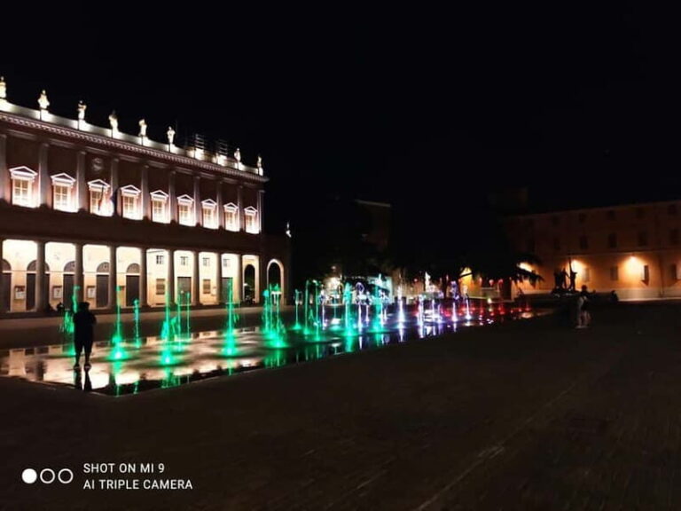 Reggio Emilia Bike City Tour - A Square of Historic and National Pride