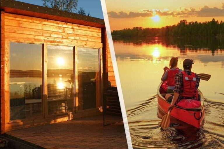 RELAXING CANOE & PANORAMIC SAUNA EXPERIENCE FROM ROVANIEMI - Experience Overview: What You Can Expect