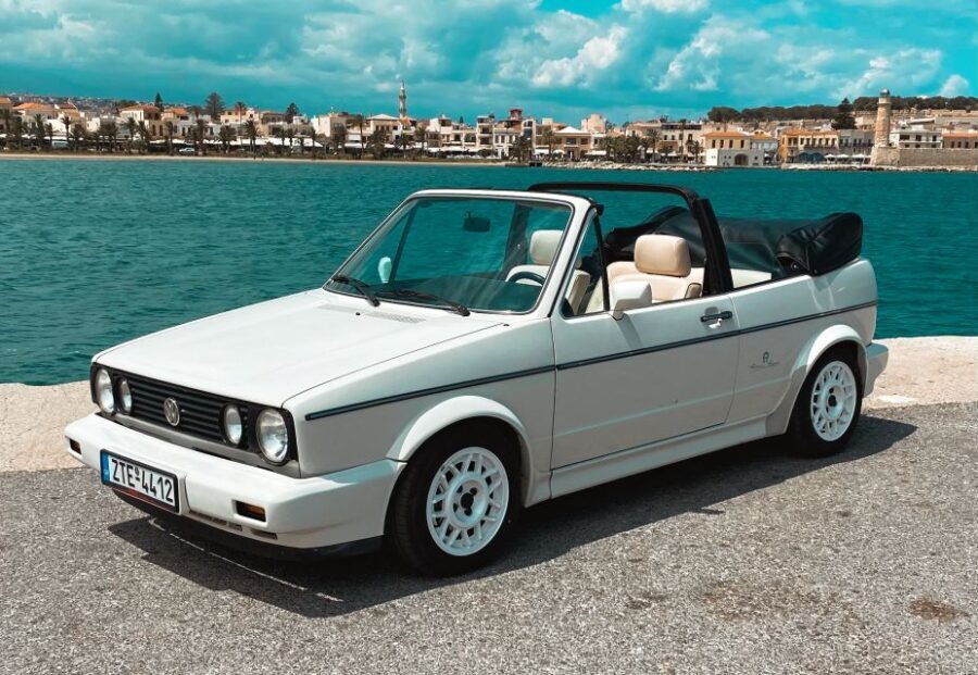 Rethymno: Ride with a Golf Gabriolet 1984 for 12 hours - Itinerary Breakdown