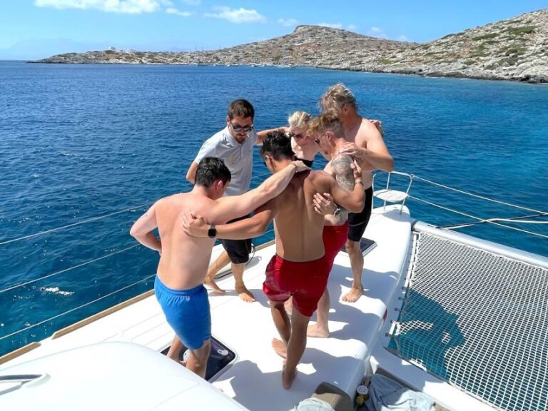 Rethymno: Sailing Catamaran Cruise with Meal & Drinks - The Itinerary Breakdown