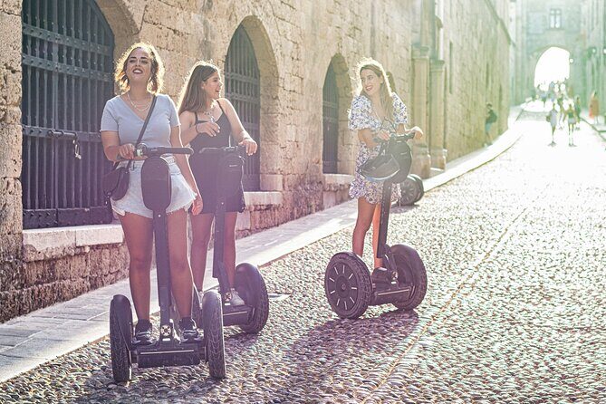 Rhodes by Night Segway Route - The Itinerary in Detail