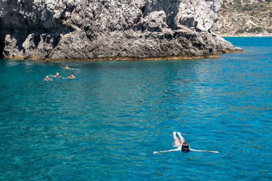 Rhodes: Full Day East Coast Bay to Bay Boat Trip with Lunch - What You Can Expect from the Tour