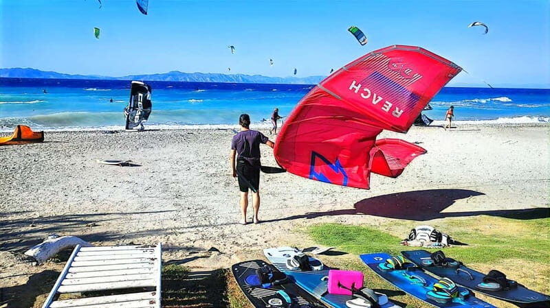 Rhodes: One-Day Kitesurfing Rental Package - The Sum Up