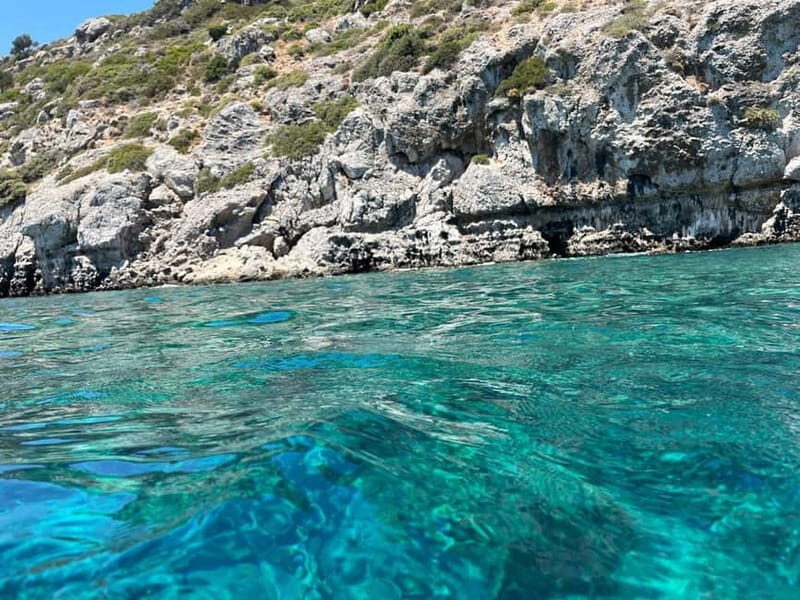 Rhodes Private Half Day Sailing Catamaran Cruise with drinks - The Bays: Anthony Quinn and Kalithea Springs