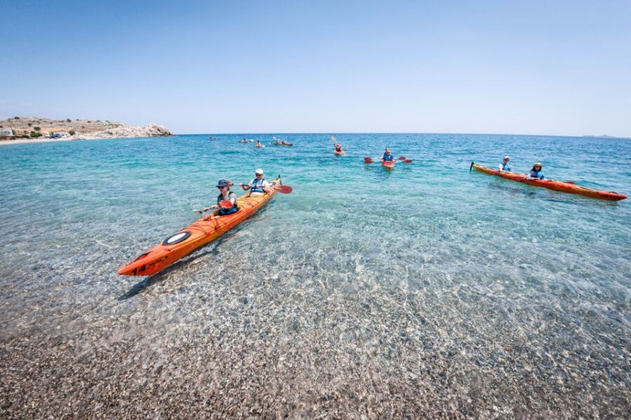 Rhodes: Sea Kayak Adventure to the Red Sand Beach - The Overall Value
