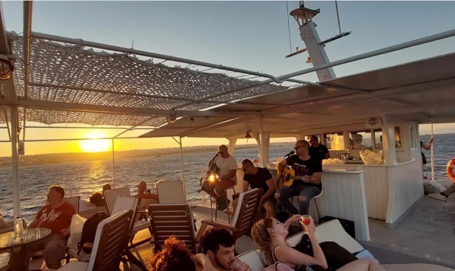 Rhodes: Sunset Cruise with Live Music, Wine & Greek Buffet - Breaking Down the Experience in Detail