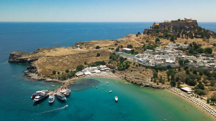 Rhodes Town: Scenic Cruise to Lindos with Swim Stops - The Real Value of the Tour