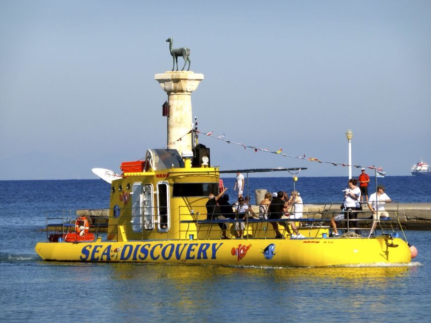 Rhodes Town: Yellow Submarine Cruise with Underwater Views - Why This Tour Works for You