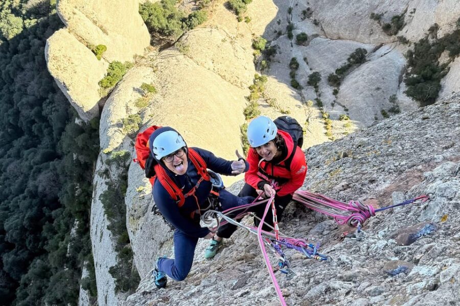 Rock climbing in Montserrat - Barcelona - The Unique Geography of Montserrat