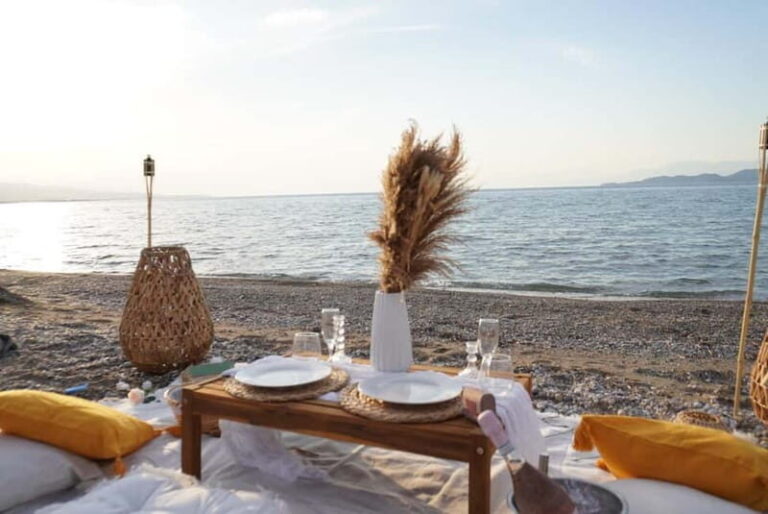 Romantic picnic in Corinth by the sea - The Experience: What to Expect at the Seaside Picnic