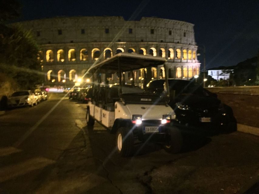 Rome: 2-Hour Golf Cart Sightseeing Tour at Night - What You Can Expect on This Tour