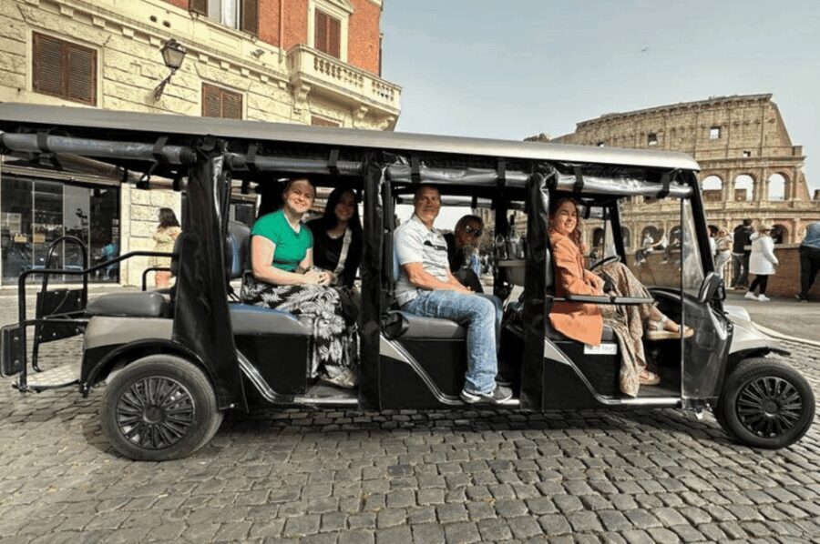 Rome: 3-hour guided city tour by electric golf cart - The Value of This Tour