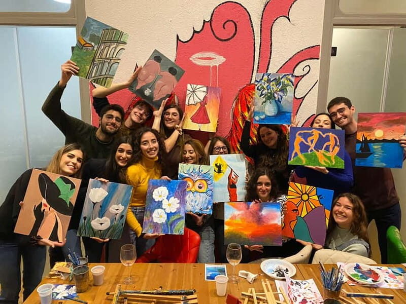 Rome: Afternoon Paint and Sip Experience in Piazza Navona - Discovering the Experience: A Detailed Breakdown