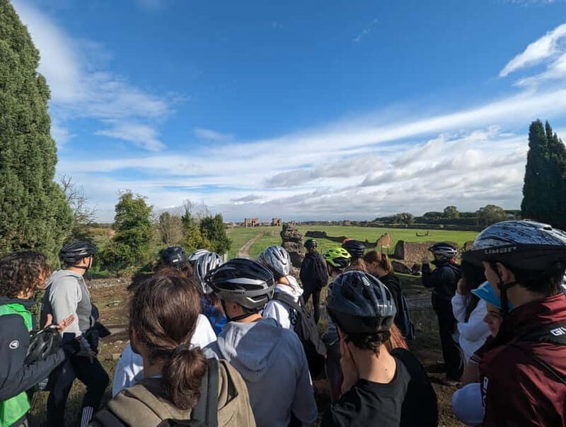 Rome: Appia Antica & Ancient Underground Labyrinth by Ebike - The Guides and Group Size