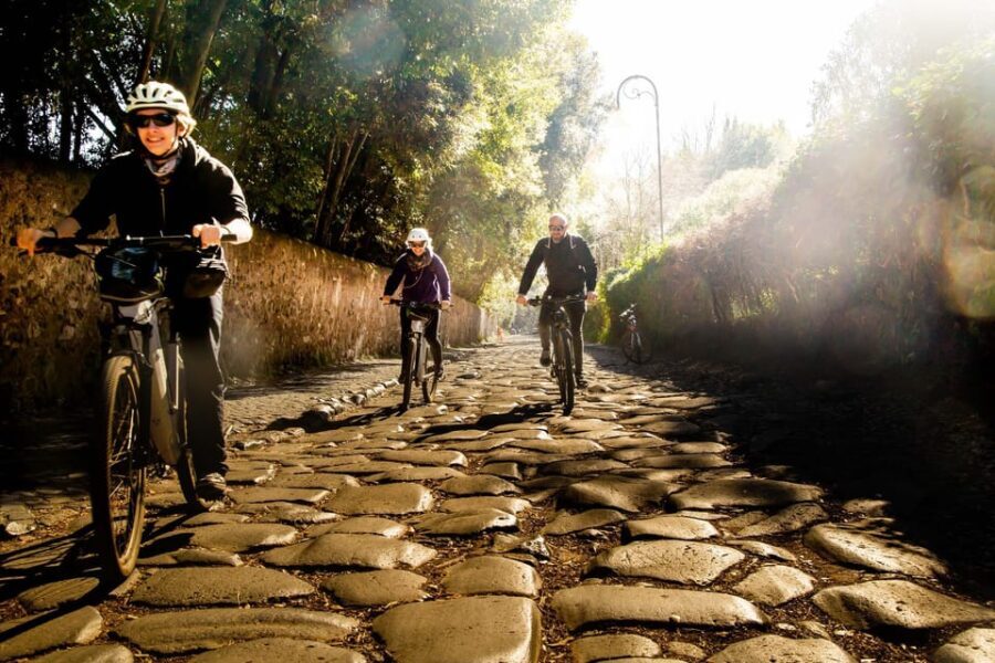 Rome: Appian Way Aqueducts E-Bike Tour & Optional Catacombs - What to Expect from the Ride