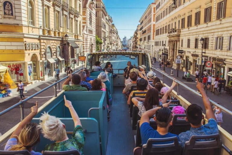 Rome: Big Bus Hop-on, Hop-off Open-Top Sightseeing Tour