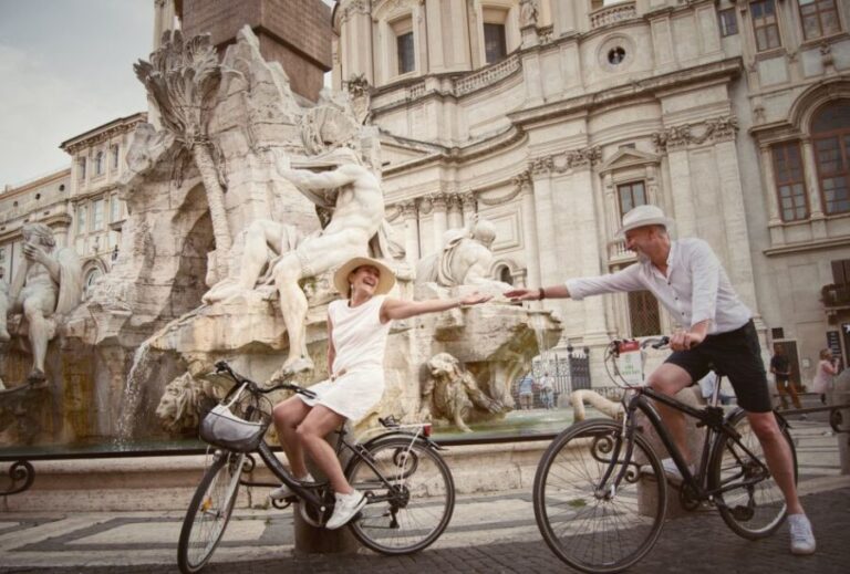 Rome: Bike Rental 4-hours - Walking Through the Route: What You’ll See and Do