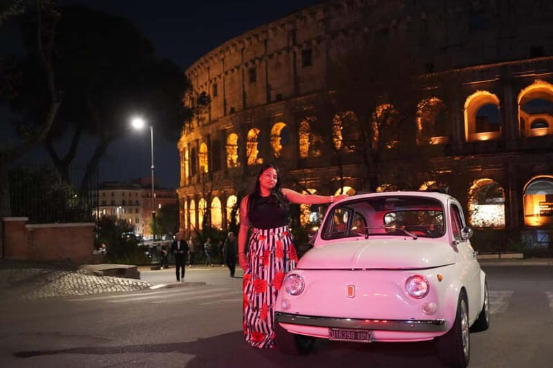 Rome by Retro Fiat 500 with Scenic Coffee Break - Scenic Coffee Breaks and Stunning Vistas